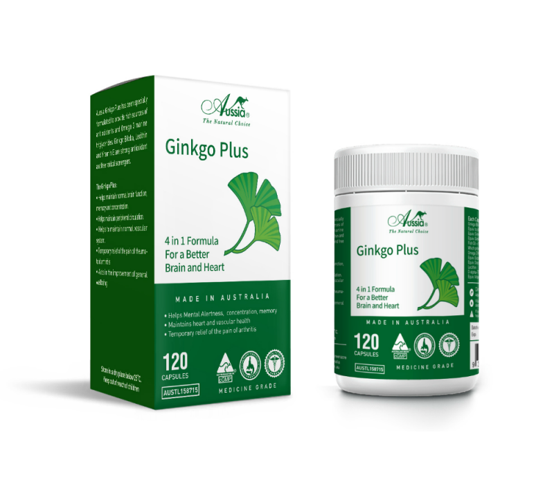Aussia Ginkgo Plus - Maxcare Pharma