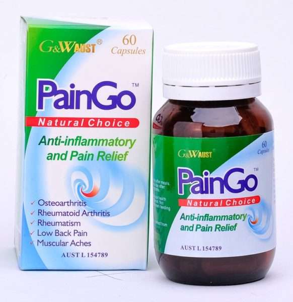 G&W AUST PainGo 60 Caps - Maxcare Pharma