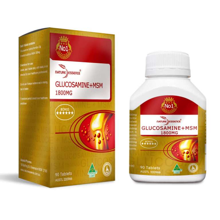 PREMIUM GLUCOSAMINE + MSM 1800MG - Maxcare Pharma